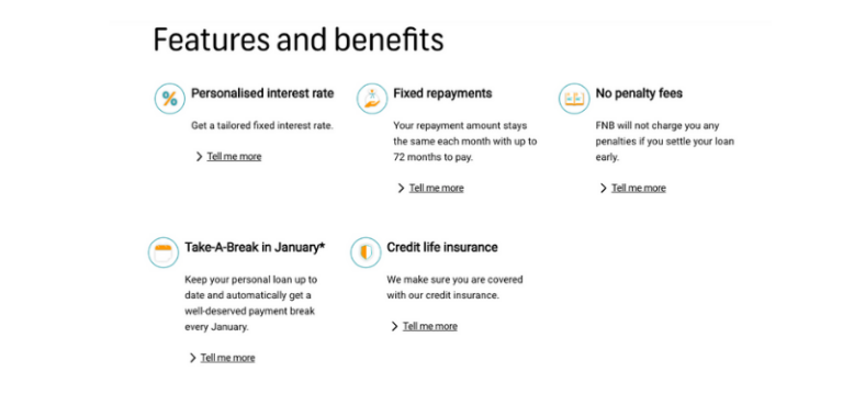 FNB Personal Loan: Up to R360,000 With Fixed Rates - Step and Grow